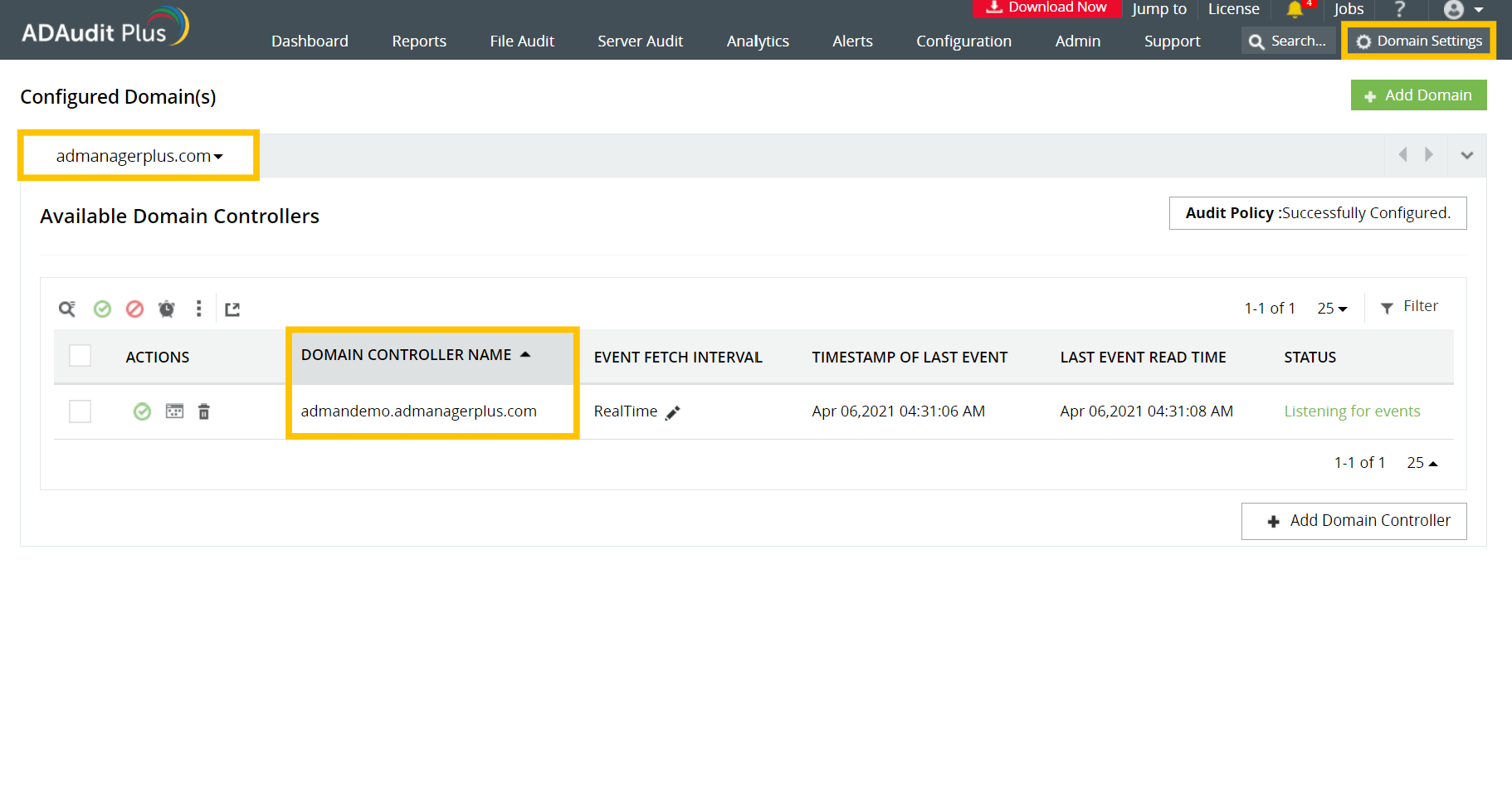 トラブルシュート | Active Directory 監査ガイド | ADAudit Plus