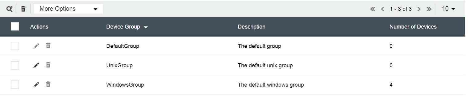 ホストグループ管理 - EventLog Analyzerのスタンドアロン/管理対象サーバーのヘルプ