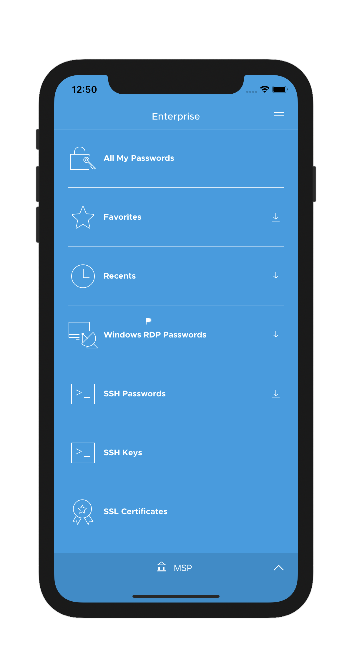 Password Manager Pro - モバイルアクセスIOS