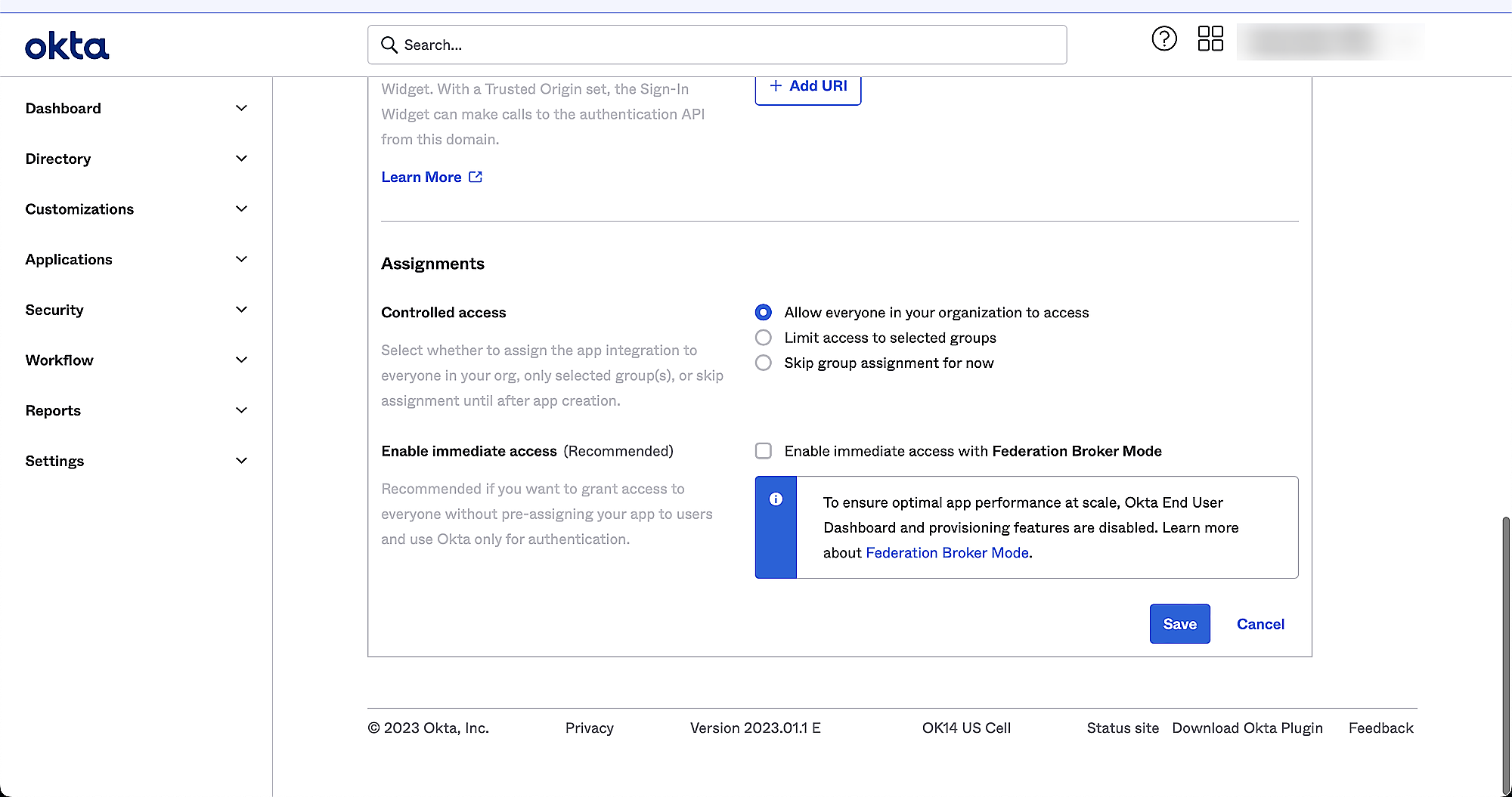 Okta連携（MDM) | Endpoint Central Cloud ナレッジベース