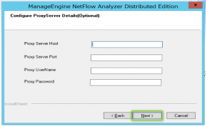 NetFlow Analyzer Enterprise Edition バージョン12用 インストール手順 | NetFlow Analyzer ナレッジベース